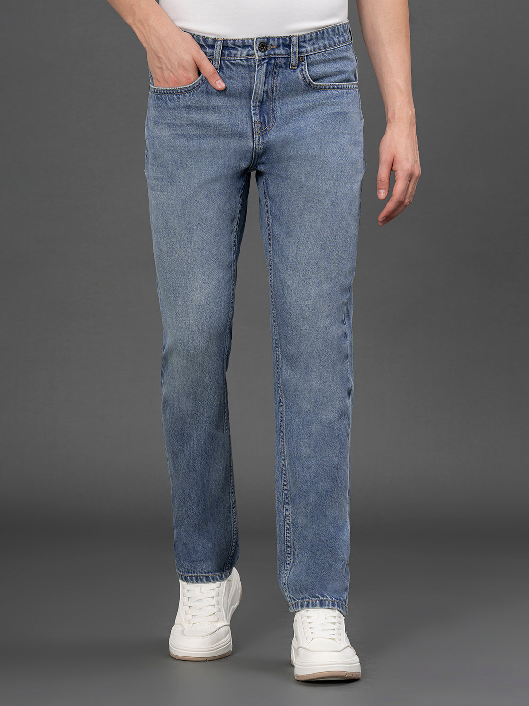 Classic Straight Fit Denim Jeans for Men – Redtape