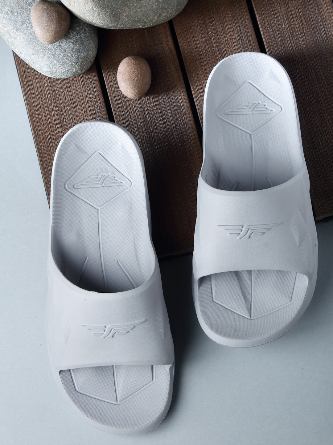 Men Grey Sliders | Redtape