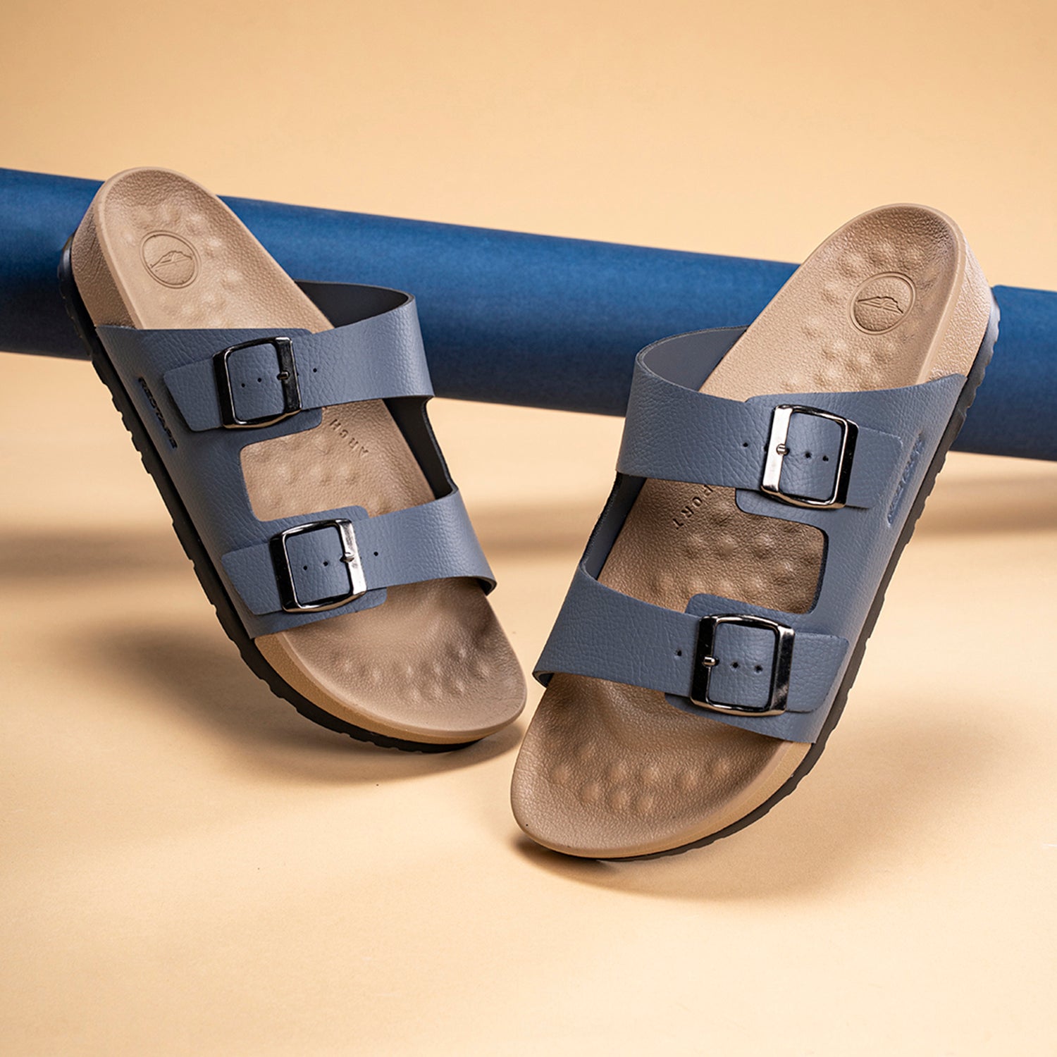 Men’s Double Strap Sliders for Casual Everyday Comfort | Redtape