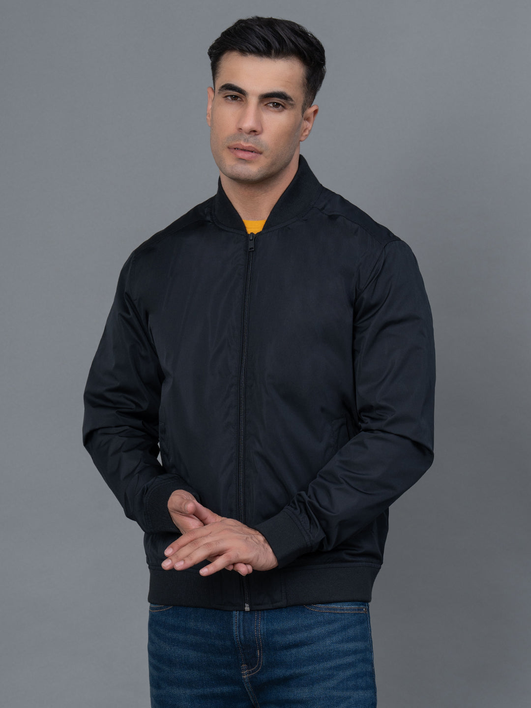 Baseball Collar Jacket for Men – Redtape