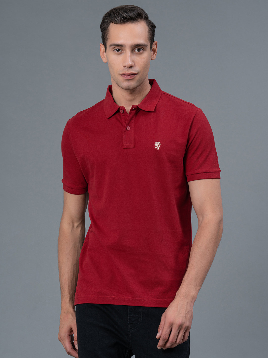 Solid Polo T-Shirt for Men – Redtape