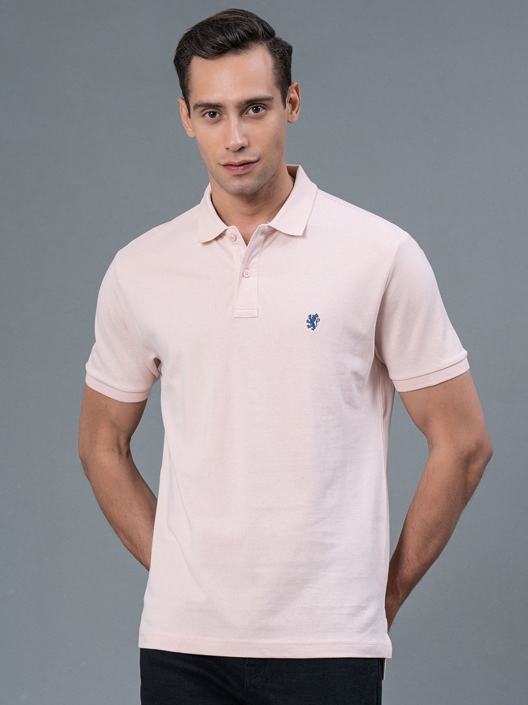 Solid Polo T-Shirt for Men – Redtape