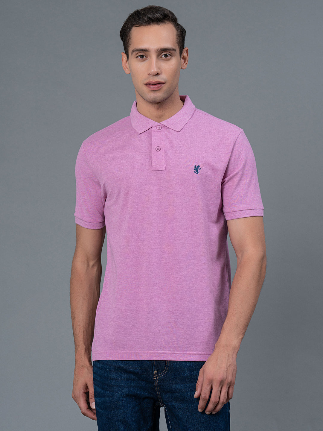 Solid Polo T-Shirt for Men – Redtape