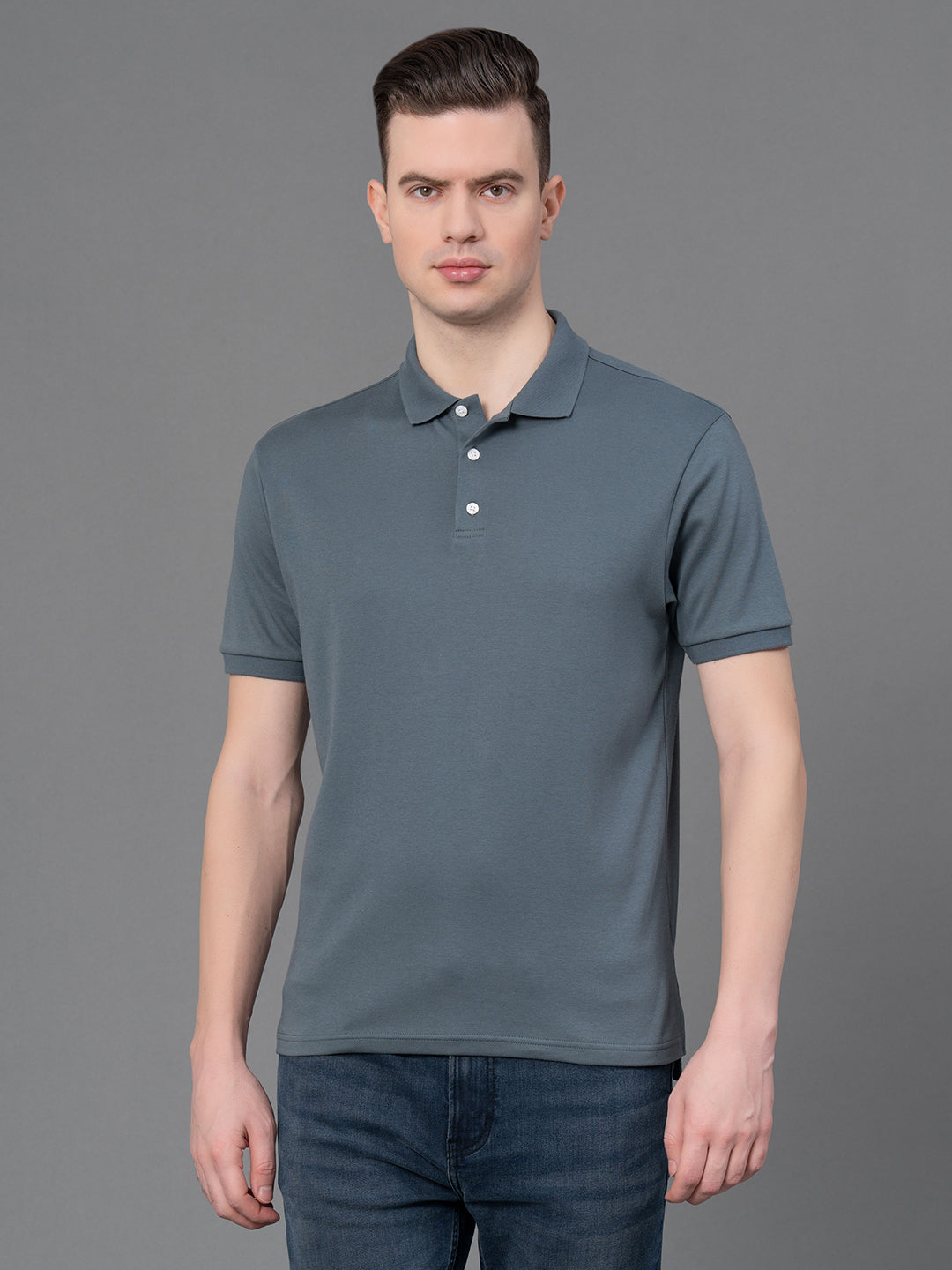 Satin Polo T-Shirt for Men – Redtape