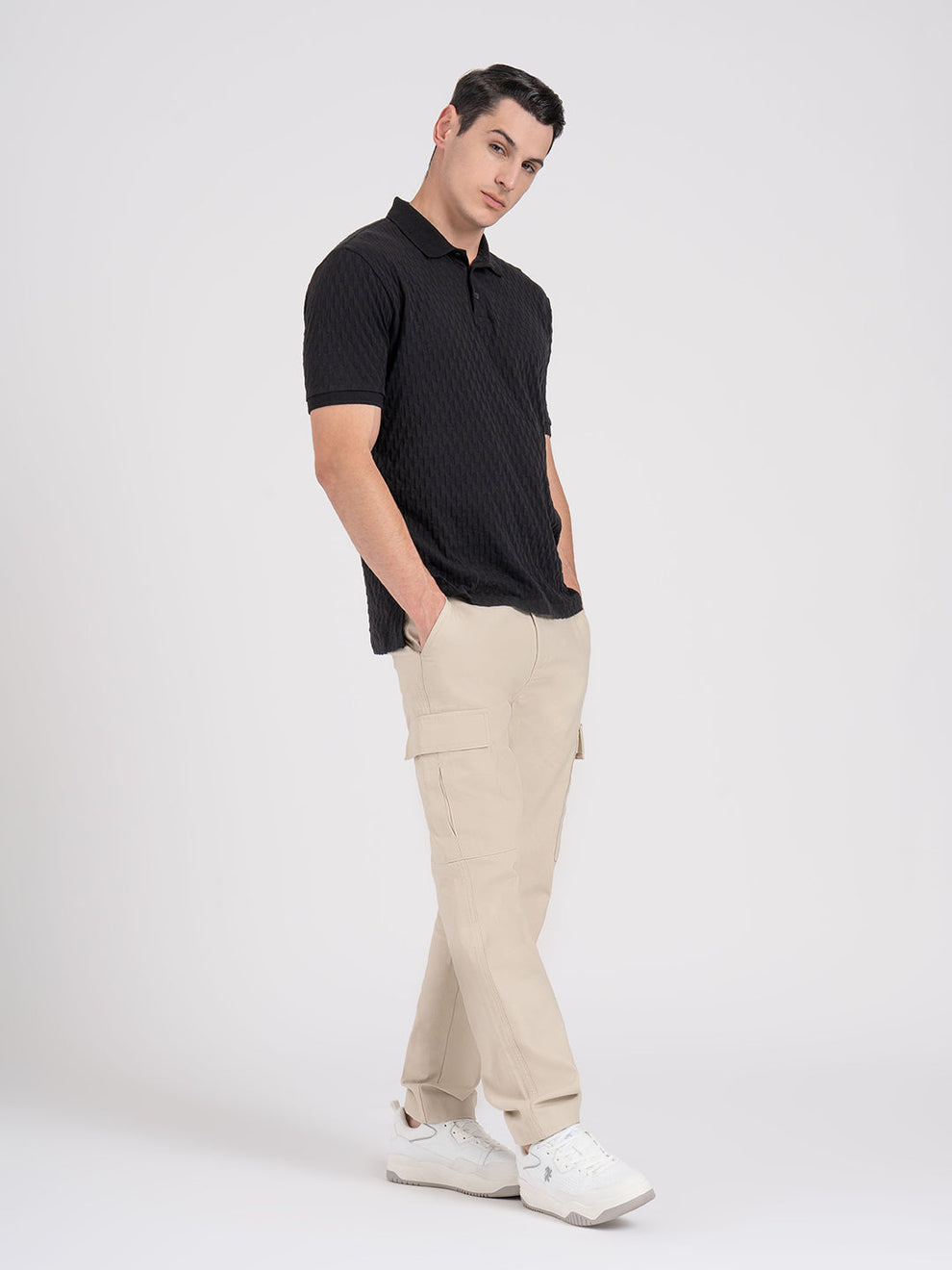 Structured Polo T-Shirt for Men | Redtape