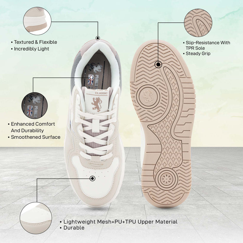 Red Tape Casual Sneaker Shoes for Women | Classic Rounded Toe ...
