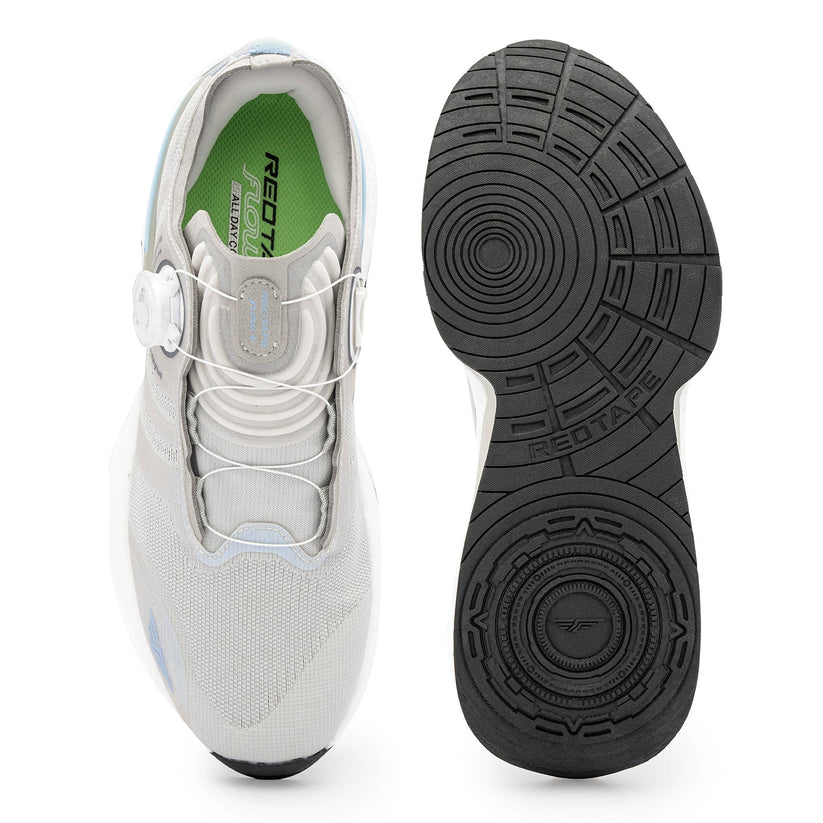 Red Tape Dial Lace ETPU Athleisure Shoes for Men | Cultured Round-Toe ...