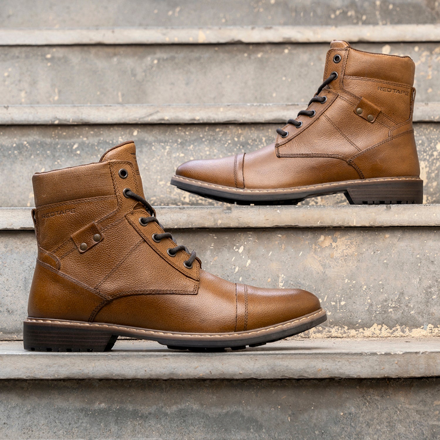 Men’s Biker Boots for Rugged Utility and Confident Everyday Style | Redtape